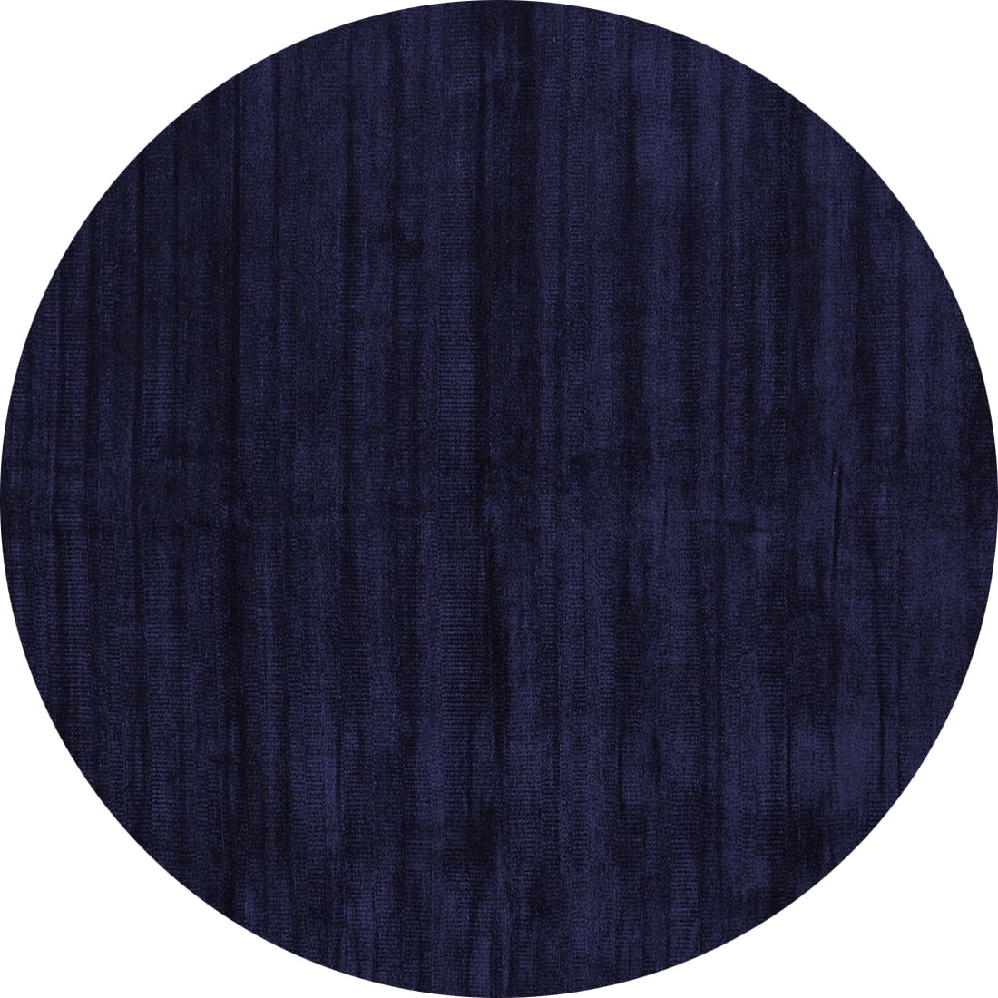 Ahgly Company Indoor Round Abstract Blue Contemporary Area Rugs, 5 ...