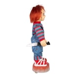 Animated Life-Size Chucky Doll: Animatronic Halloween Decorations ...