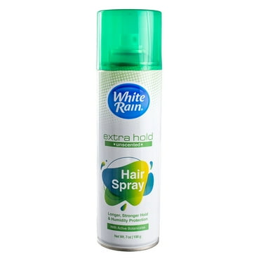 White Rain Extra Hold Hairspray, Unscented, Long-lasting, Humidity ...