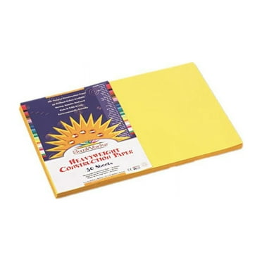 SunWorks Construction Paper, 9” x 12”, Bright White, 50 Sheets ...