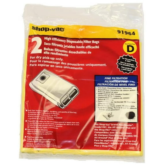 Sacs pour aspirateurs Shop-Vac | Walmart.ca