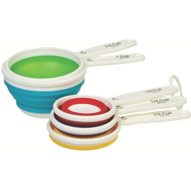 hand2mind Rainbow Fraction Liquid Measuring Cups, Fraction ...