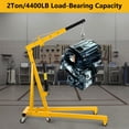4000LB/2 Ton Folding Engine Crane Engine Hoist Cherry Picker with ...