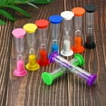 Uxcell 2 Minute Sand Timer, 6pack Small Sandy Clock, Count Down Sand ...