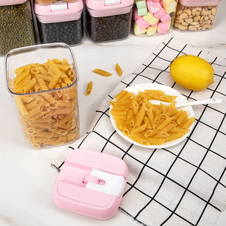 Airtight Food Storage Container Set 10 Piece BPA Free Clear Plastic ...