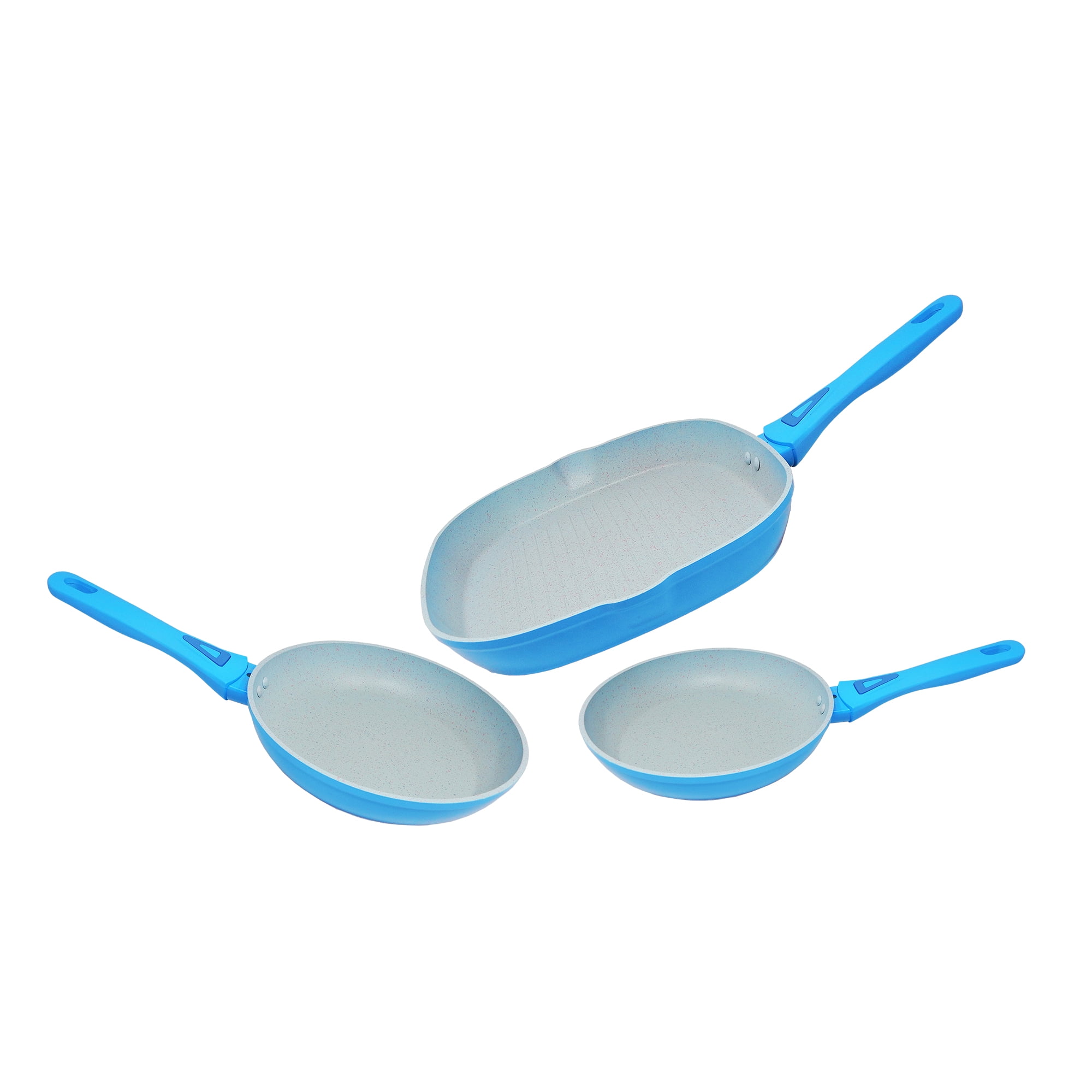 Juego de sartenes Harraz Azul | Bodega Aurrera en línea