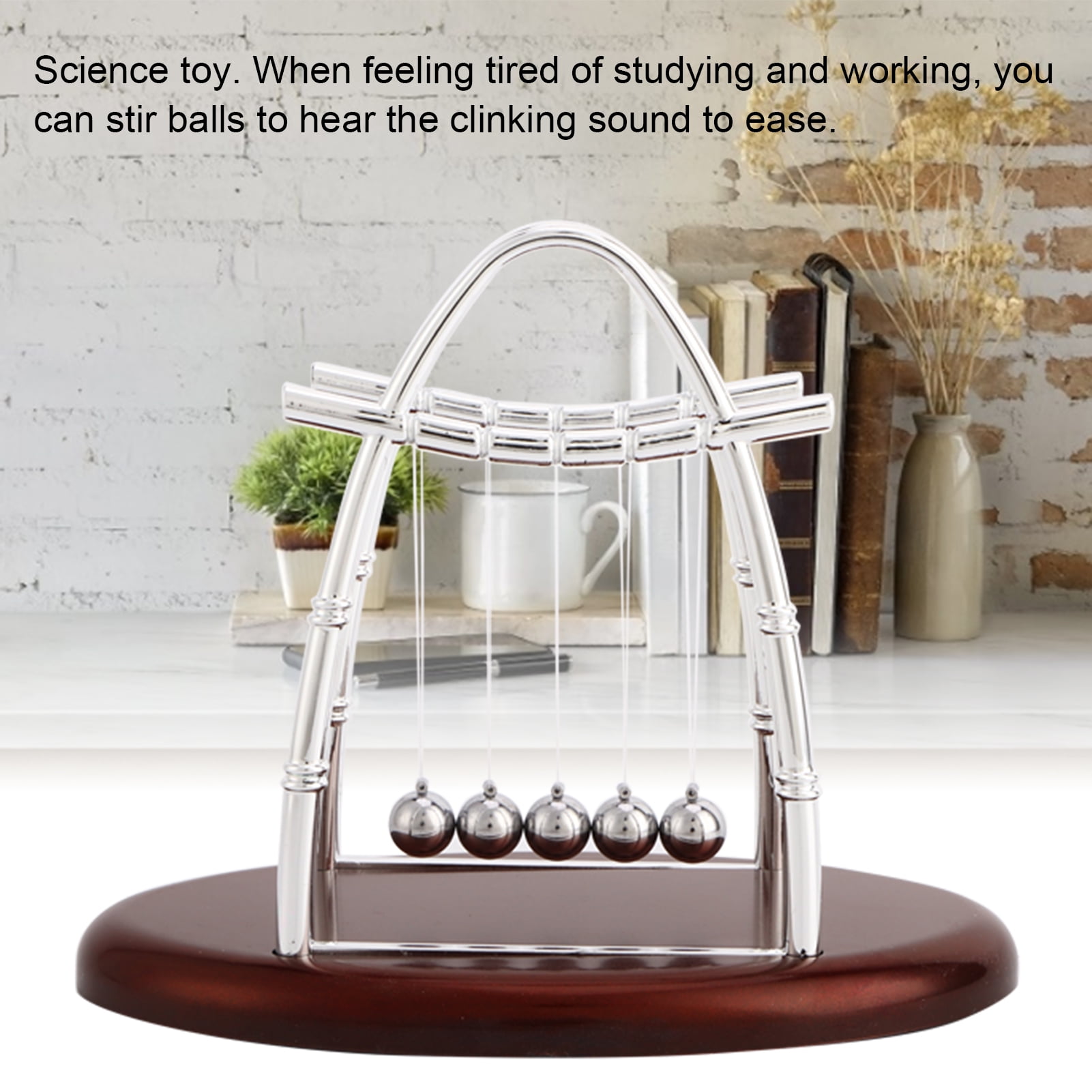 Zerodis Newton's Cradle Physics Science Pendulum Toy for Desk in Nepal ...