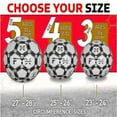 FTX Soccer Ball for Training Youth and Kids Soccer Ball in Multiple Sizes & Colors (Black/White ...