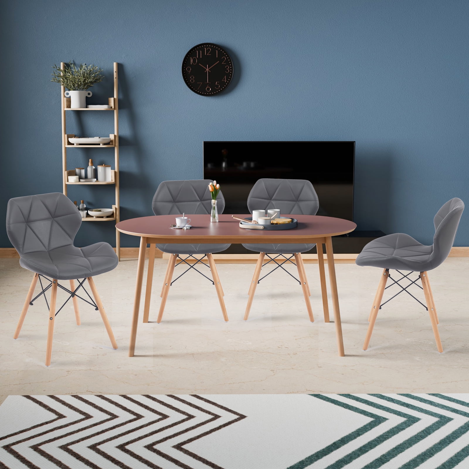 Click here for Noble House Modern Dining Chair With Backrest high... prices