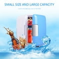 Banghong 4L Mini Fridge - Portable for Bedroom, Dorm, Office & Car ...