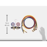 Yellow Jacket Mechanical Manifold Gauge Set,4-Valve 49960 - Walmart.com