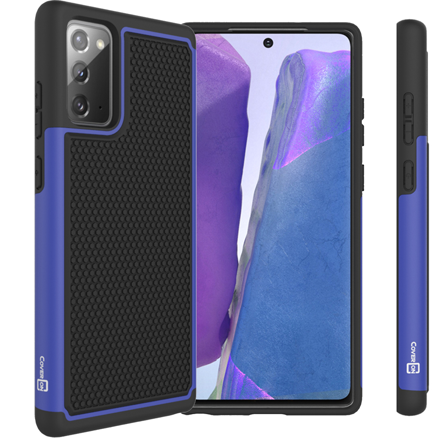 CoverON Samsung Galaxy Note 20 Phone Case, HexaGuard Series Slim Hybrid ...