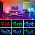 CERPXFF-WS2812B LED Strip Light 16.4FT/5M 30Pixel/M 150LEDs DC5V ...