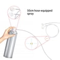 2Pcs 50cm Extension Hose for Air Conditioners Aerosols Can Accessories ...