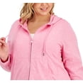 Id Ideology Womens Plus Size Full-Zip Hooded Jacket, Pink, 3X - Walmart.com