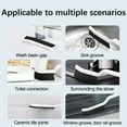 Djiypn Multifunctional Glass Wiper Brush - Ergonomic Squeegee for ...