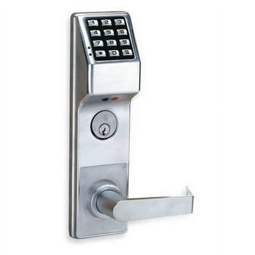 Trilogy Electronic Lock,Brushed Chrome,12 Button ETDLS1G/26DV99 ...