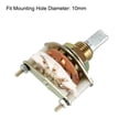 2P3T 2 Pole 3 Position Selectable 1 Deck Band Channel Rotary Switch ...