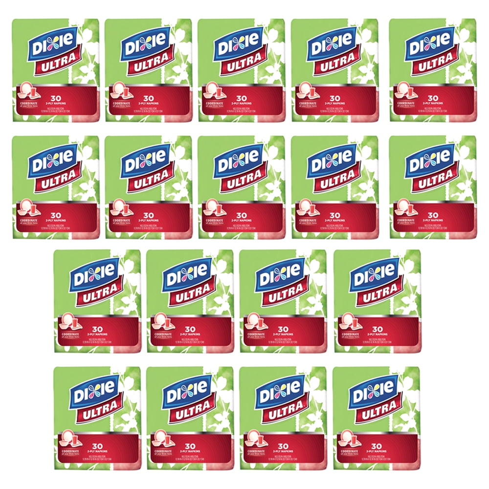 Dixie Ultra 2-Ply Supersoft 18 Pack 30 per ct Total 540 Beautiful ...