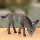 Hevirgo Donkey Model Convenient Delicate Animal Wild Donkey Toy for ...