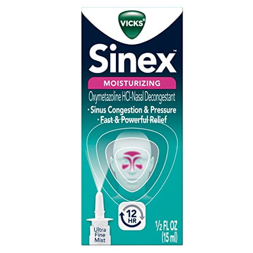 Vicks Sinex Moisturizing Nasal And Sinus Spray