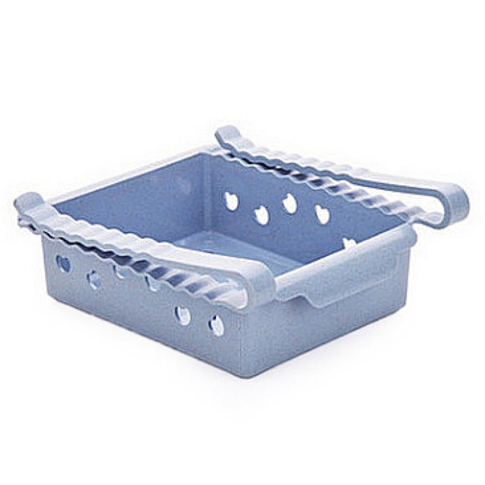 Refrigerator Organizer Drawer, Plastic Fridge Drawer With Handle Pull ...