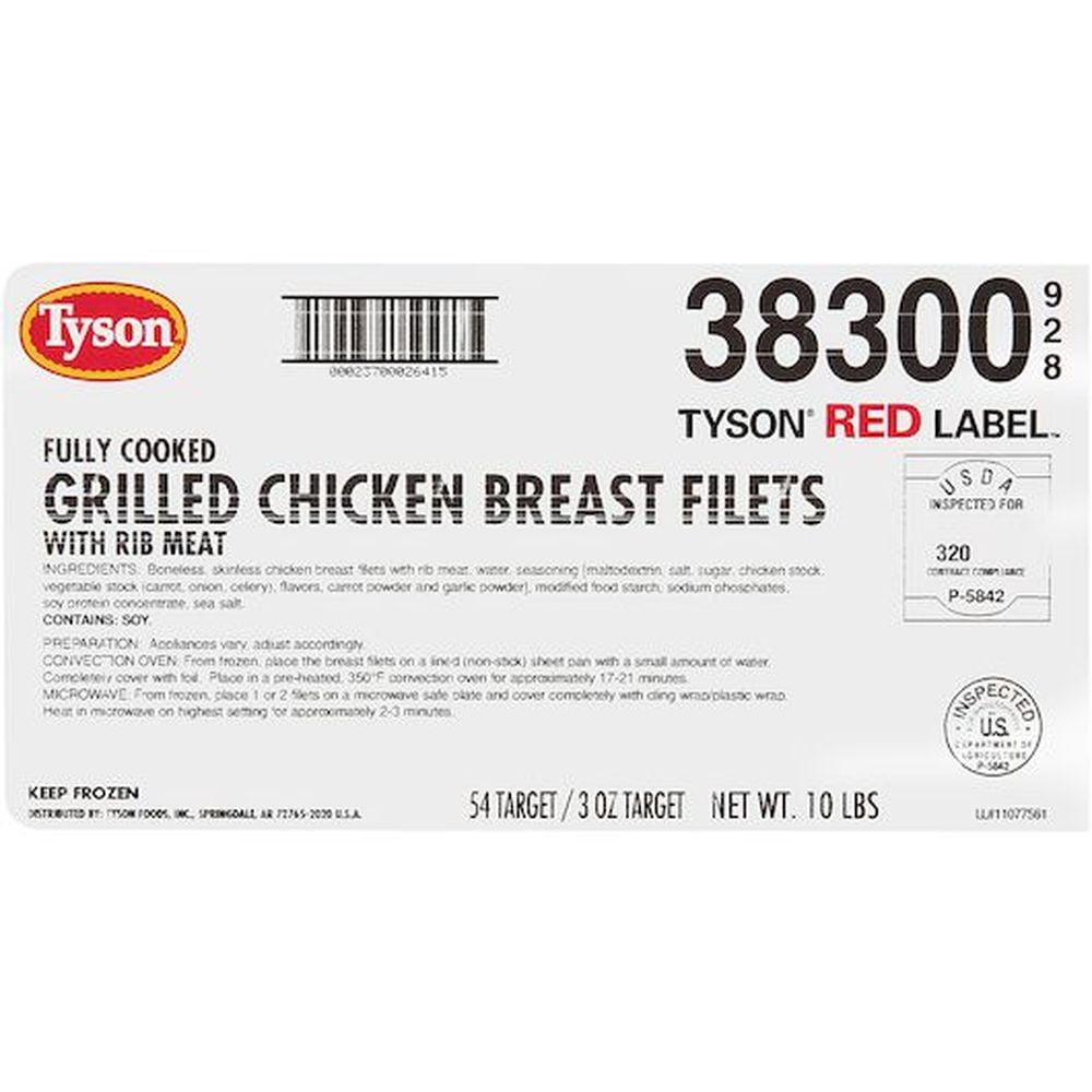 Tyson Cn Labels