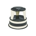 Cramer Kik-step Steel Step Stool, 350 Lb Cap, 16" Dia. X 14 1/4h, Sand ...