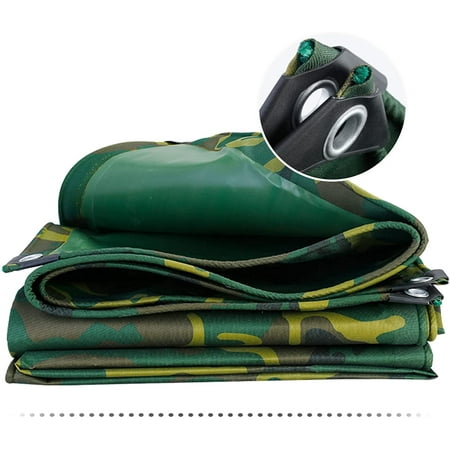 Canvas Tarp Waterproof Camo, Heavy Duty Tarp Truck Tarpaulin, for ...