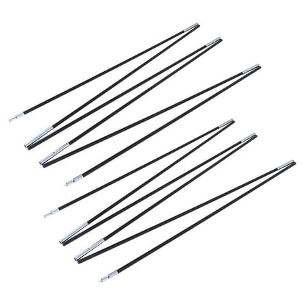 Fiberglass Tent Pole Replacement Kit, Foldable Tent Rods for Camping ...