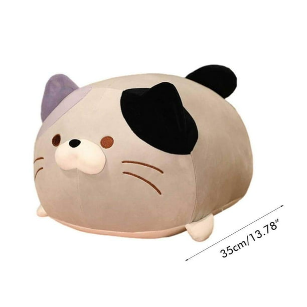 Maoww Cat Plush Pillow Fat Cat Stuffed Animals Plushie Pillows Toy Cats ...