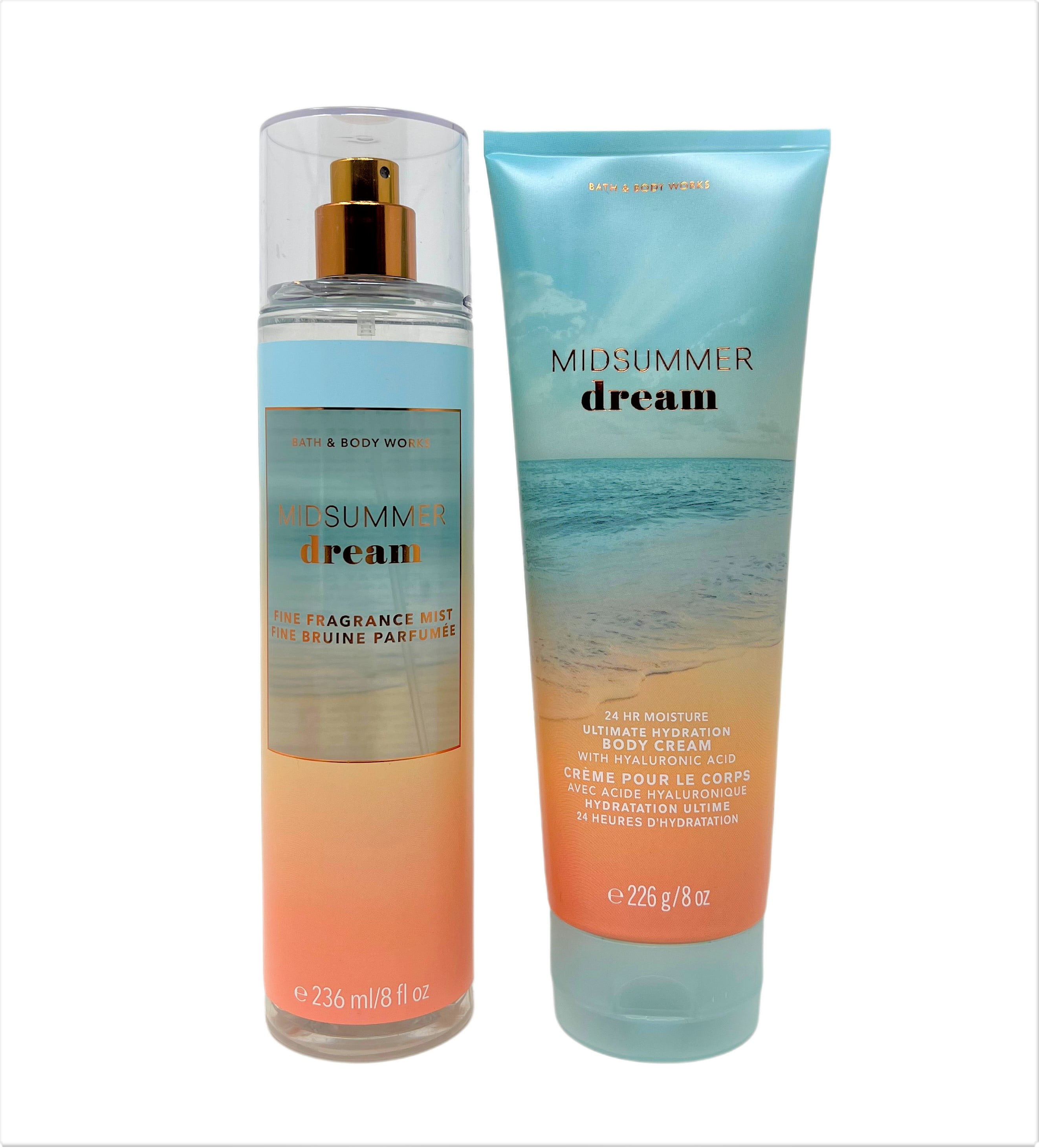 Bath & Body Works MIDSUMMER DREAM Duo Gift Set - Fine Fragrance Mist ...