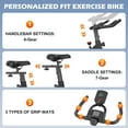 Ancheer Exercise Bike, Indoor Cycling Bike for Home Cardio, Adjustable ...