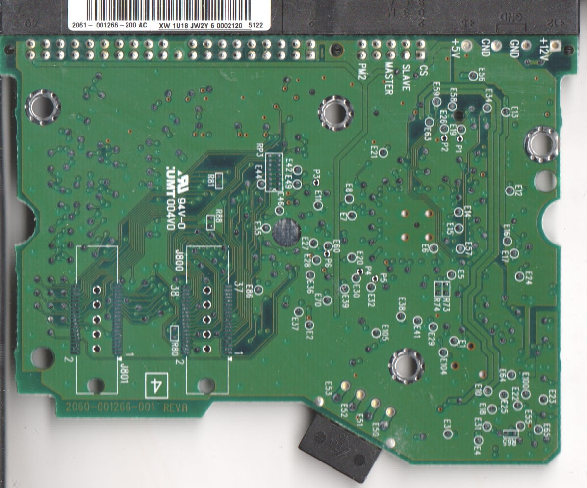WD1600BB-55GUA0, 2061-001266-200 AC, WD IDE 3.5 PCB - Walmart.com