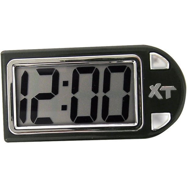 Auto Drive Digital Clock, Black - Walmart.com