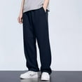 Men Sweatpants Mens Sweats Mens Baggy Sweatpants Leisure Solid Color