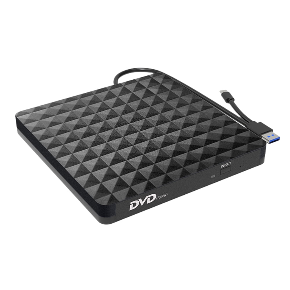 Reproductor de disco CD USB 3.0 y puertos tipo C Grabador silencioso ...