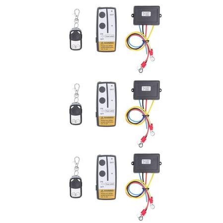 Winch Remote Control Kit, High Sensitivity Winch Remote Control Switch ...