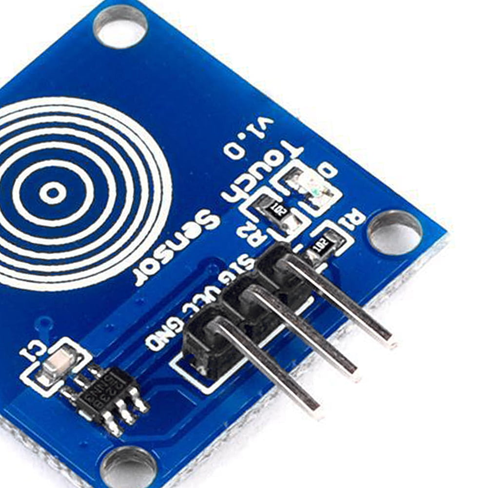 Sensor tactil Módulo de sensor digital TTP223 Módulo de botón de ...
