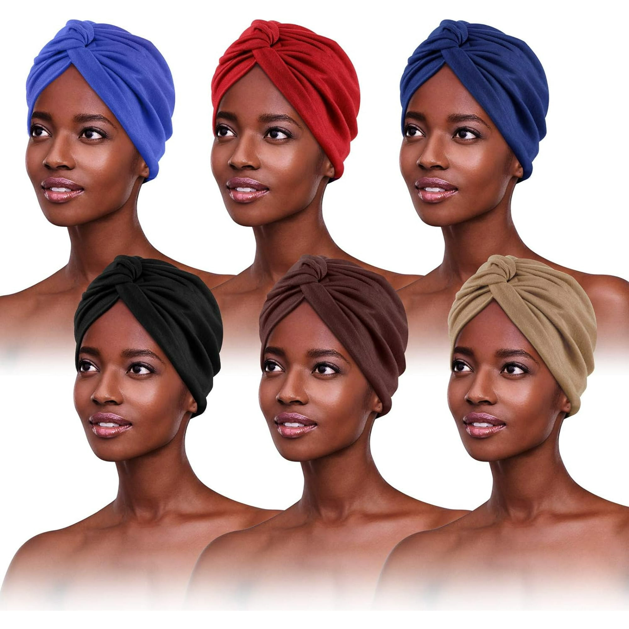 Click here for Phogary 6 Packs Turbans For Women  Pre Tied Knot H... prices