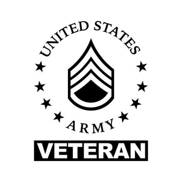 E-7 Sergeant First Class Rank Sticker Decal Die Cut - Self Adhesive ...