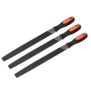 Uxcell 5pcs Wooden File Handle 3.54 Inch Round Hole Ergonomic Handles ...