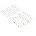 118-Key Set for Gaming Mechanical Keyboard - White Oil-Resistant XDA ...