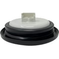 4" Round LED Recessed Amber Strobe Light 24 LED DOT/SAE Approved 2x ...