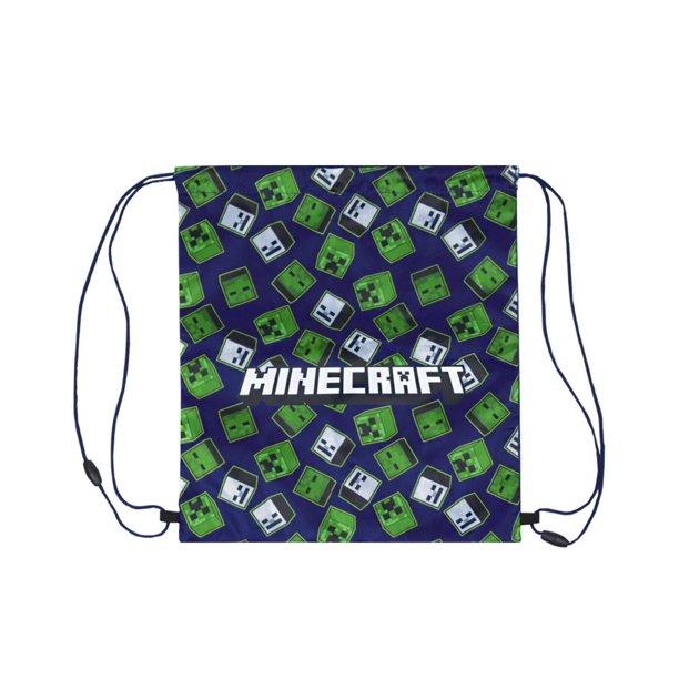 Minecraft Creeper All-Over Print Drawstring Bag - Walmart.ca