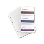 JAM Business Card Box, 1/Pack, 2.3x3.5x2, Brown Kraft with Metal Edge ...