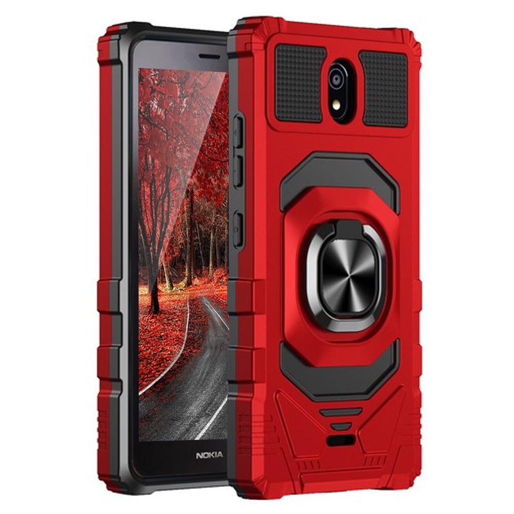 TJS for Nokia C100 Phone Case, [Military Grade] Robotic Magnetic ...