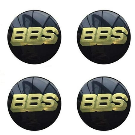 Bbs Wheel Center Caps Emblems 4 Pcs Set 56mm 60mm 65mm 70mmbbs Car Cap ...