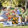 8.3×9.8in Insulated Lunch Bag Leak-Proof And Easy To Clean Zipper ...