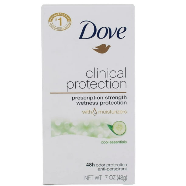 Dove Clinical Protection Cool Essentials Antiperspirant Deodorant ...